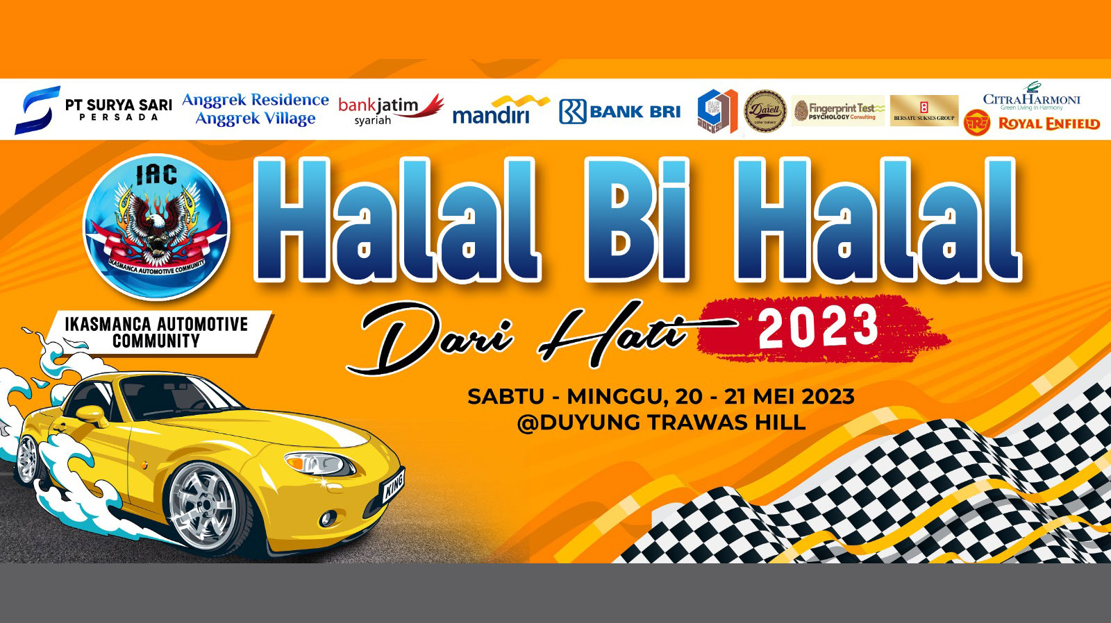 Fun Rally & Halal Bi Halal Ikasmanca Automotive Community (IAC) – Ikasmanca